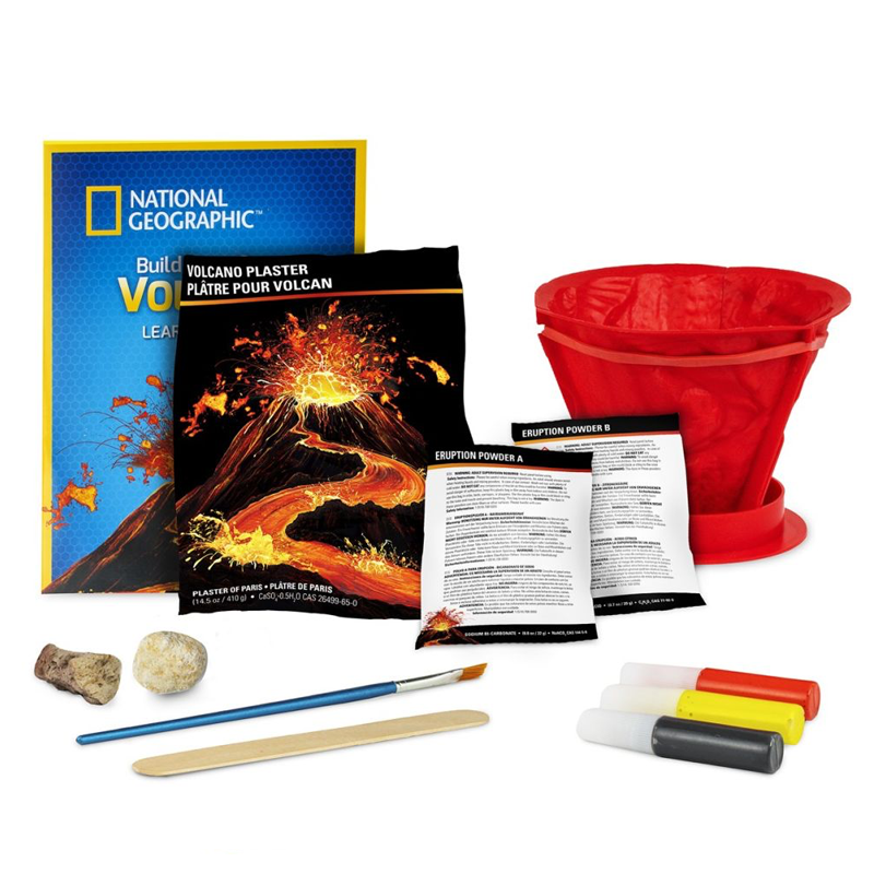 National Geographic Volcano Science Kit - National Geographic ...