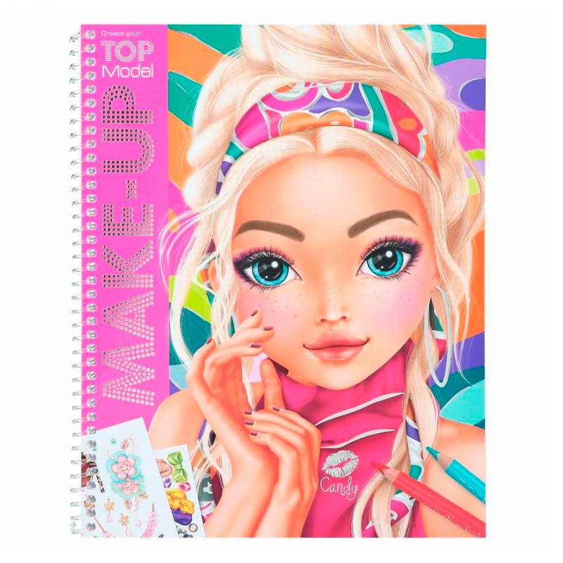 TOPModel Make-Up Designbog - Top Model - Børneneskartel.dk